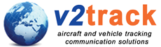 v2track Satellite & Cellular (Hybrid) Aircraft Tracking, Vehicle ...